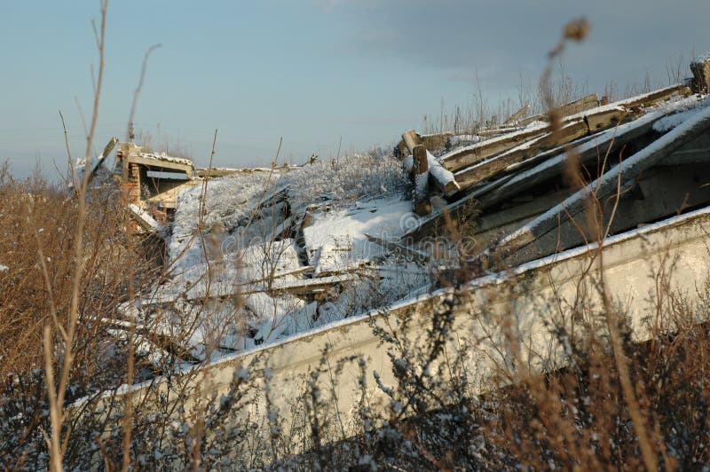 Decay and Structural Damage in Building Stock Image - Image of market ...