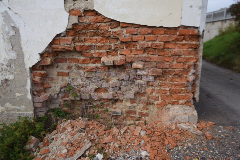 Decay and Structural Damage in Building Stock Photo - Image of ...