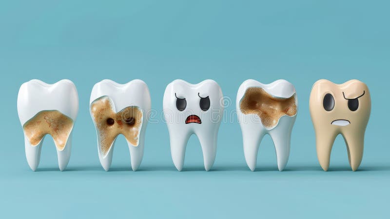 Stages Tooth Decay Stock Illustrations – 235 Stages Tooth Decay Stock ...