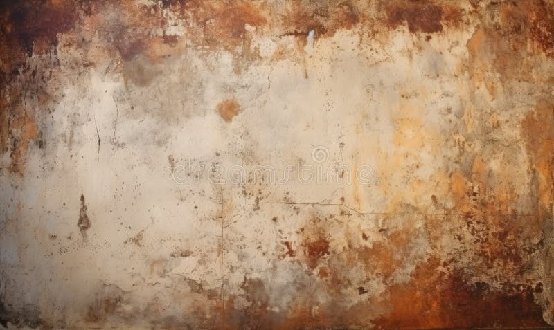 A Decaying Beauty: the Story of a Rusted Wall Unfolding Stock ...