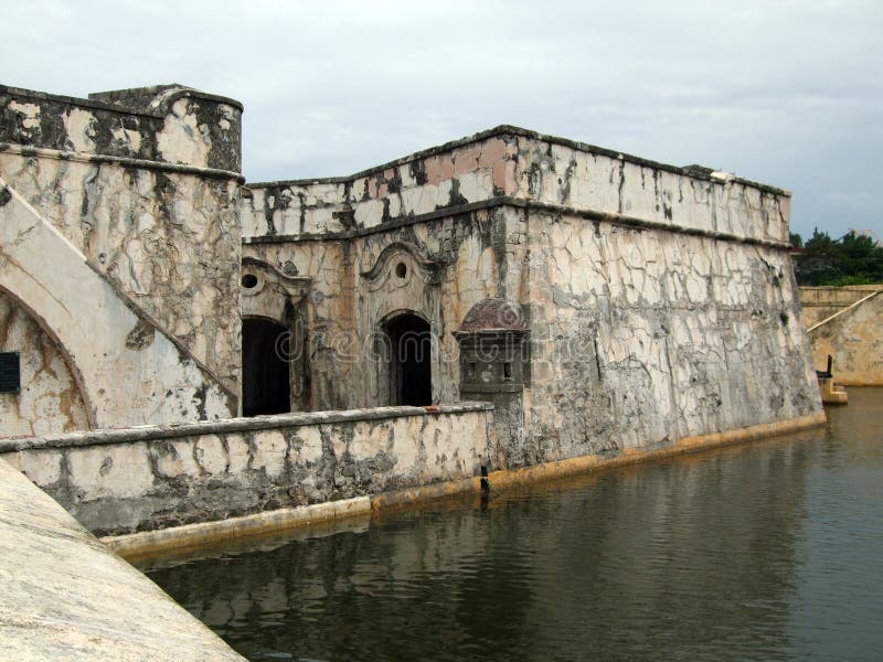 Decaying Colonial Fort stock photo. Image of mexico, fort - 6581874