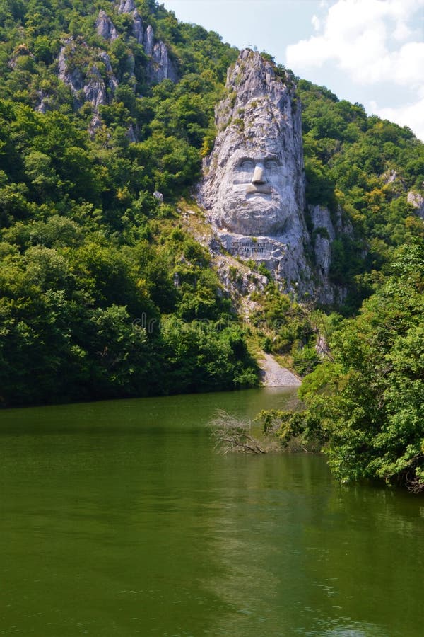 King Decebal, Rock Sculpture Stock Photo - Image of rock, decebal: 44921378