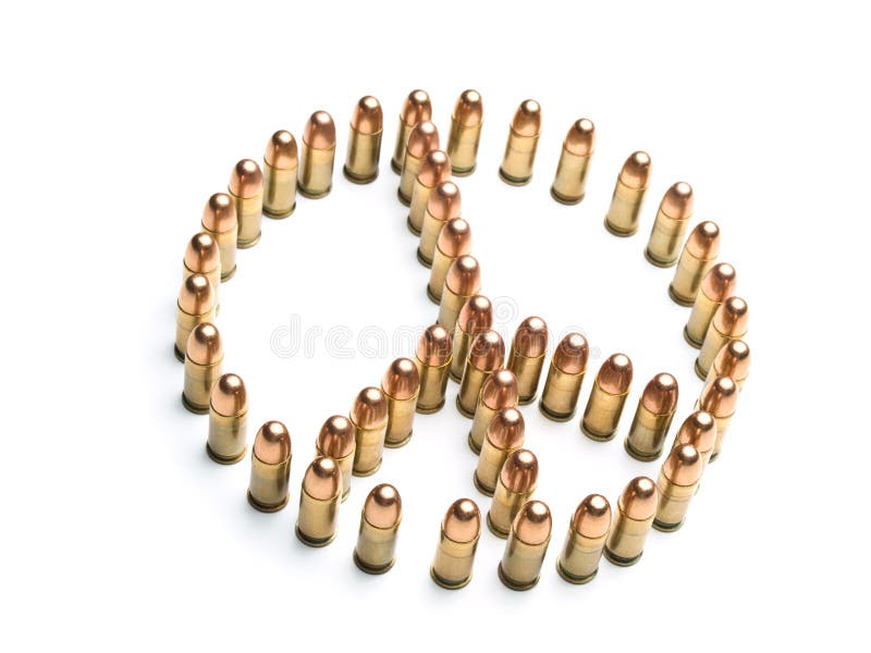 Deceiving peace stock illustration. Illustration of ammunition - 12021494