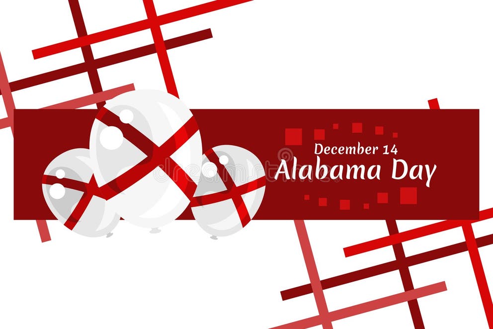 December 14, Alabama Day Vector Illustration. Stock Vector ...