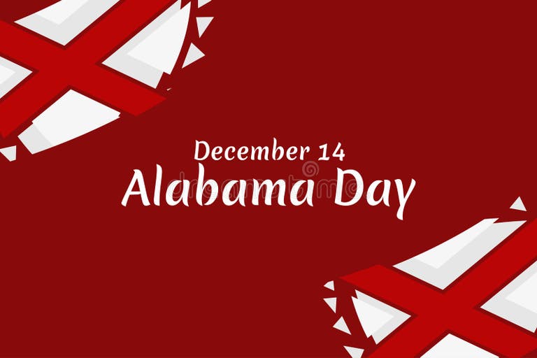 December 14, Alabama Day Vector Illustration. Stock Vector ...