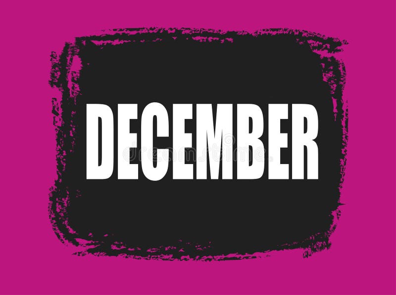 December banner stock illustration. Illustration of grungy - 103120136