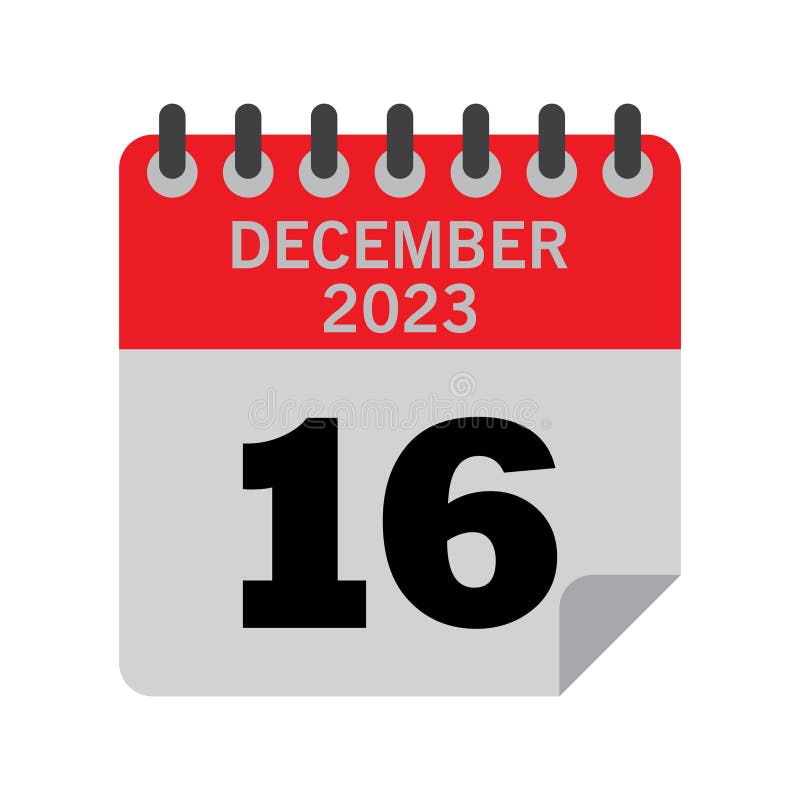 December Calender number stock vector. Illustration of number - 294080758