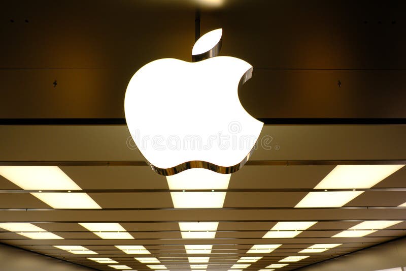 December 8 2024 - Calgary Alberta Canada - Apple Store Logo Editorial ...