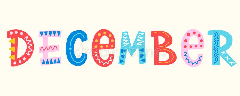 December Header Clipart