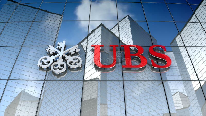 Editorial, UBS AG Logo on Glass Building. Stock Video - Video of ...
