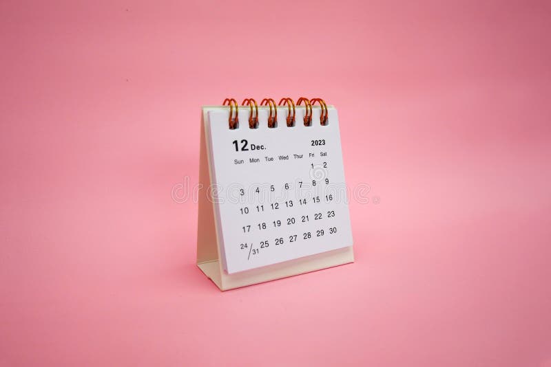 The Calendar for December 2024 is Hanging with a Bokeh Garden ...