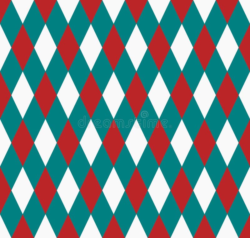 December Season Diamond Pattern Stock Vector - Illustration of ...