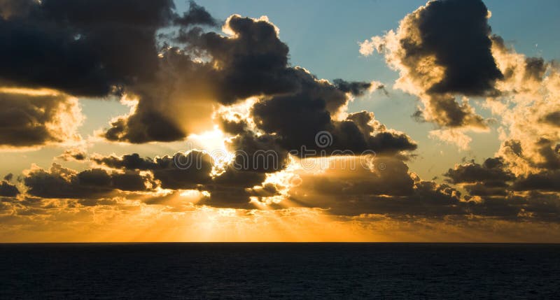 December Sunset stock photo. Image of december, cold - 12234122