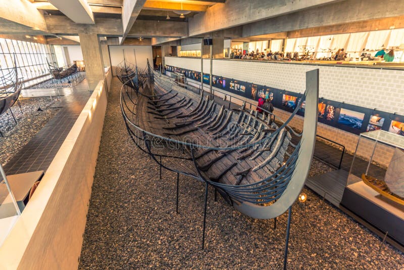 December 04, 2016: a Viking Longship Inside the Viking Ship Muse ...