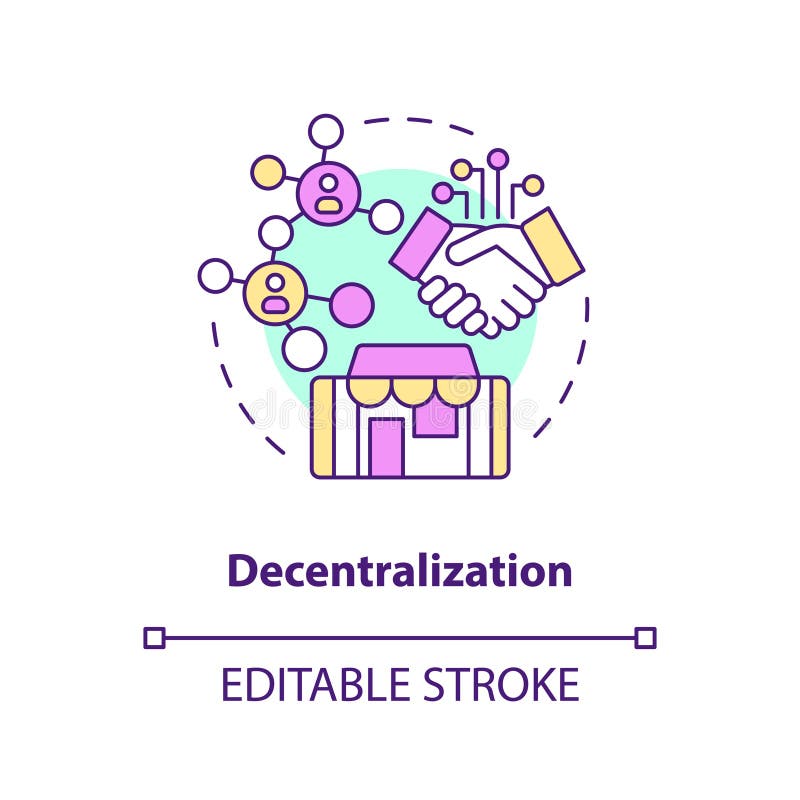 Editable Decentralization Stock Illustrations – 511 Editable ...