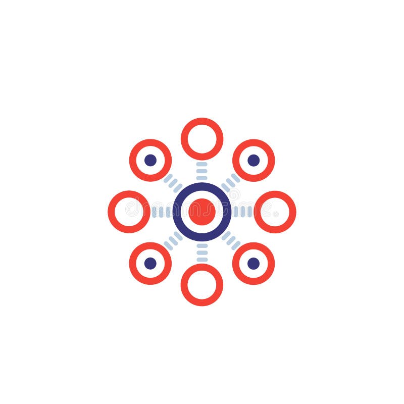 Decentralization Vector Icon, Logo Stock Vector - Illustration of ... Decentralization Vector Icon, Logo Stock Vector - Illustration of ...