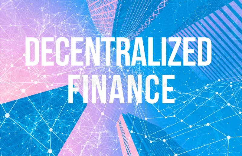 Decentralized Finance Theme with Abstract Network Patterns and ...