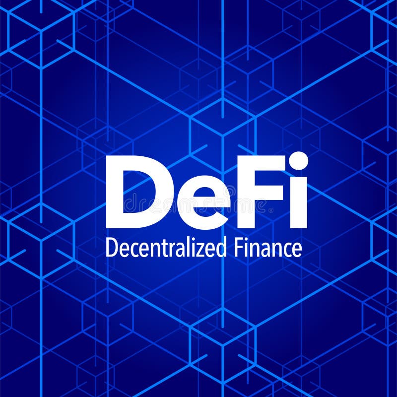 Decentralized Finance Vector Concept Illustration Stock Vector ...