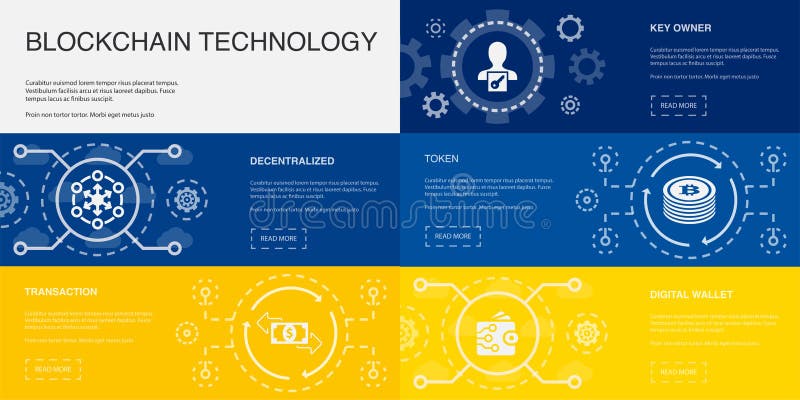 Decentralized, Transaction, Key Owner Stock Vector - Illustration of ...