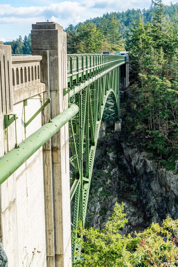 Deception Pass Bridge Details 2 Stock Photo - Image of bridge, details ...