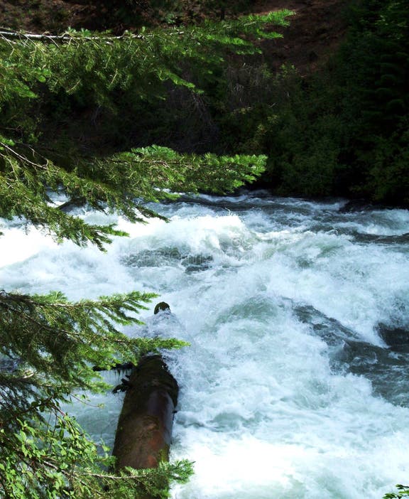 Dechutes River stock photo. Image of oregon, motion, overlooking - 53406290
