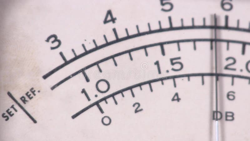 Decibel Increase and Decrease Stock Footage - Video of electrical, hand ...