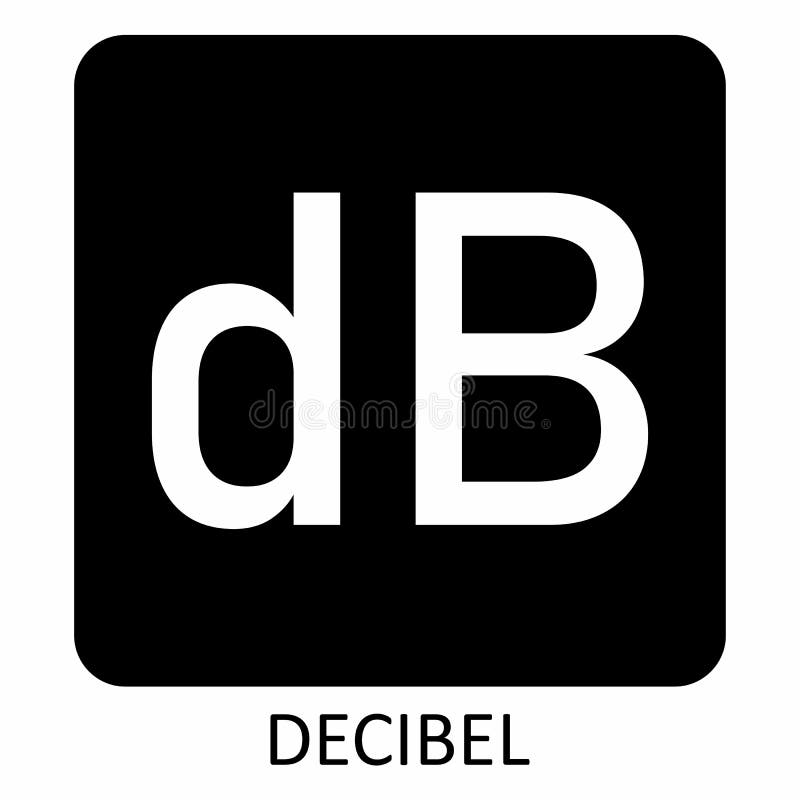 Decibel Symbol Stock Illustrations – 1,829 Decibel Symbol Stock ...