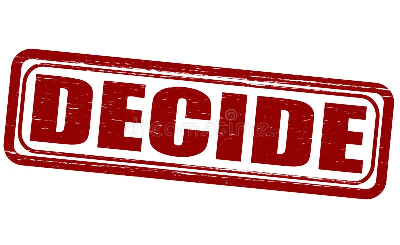 Decida Ilustraciones Stock, Vectores, Y Clipart – (16,004 Ilustraciones ...