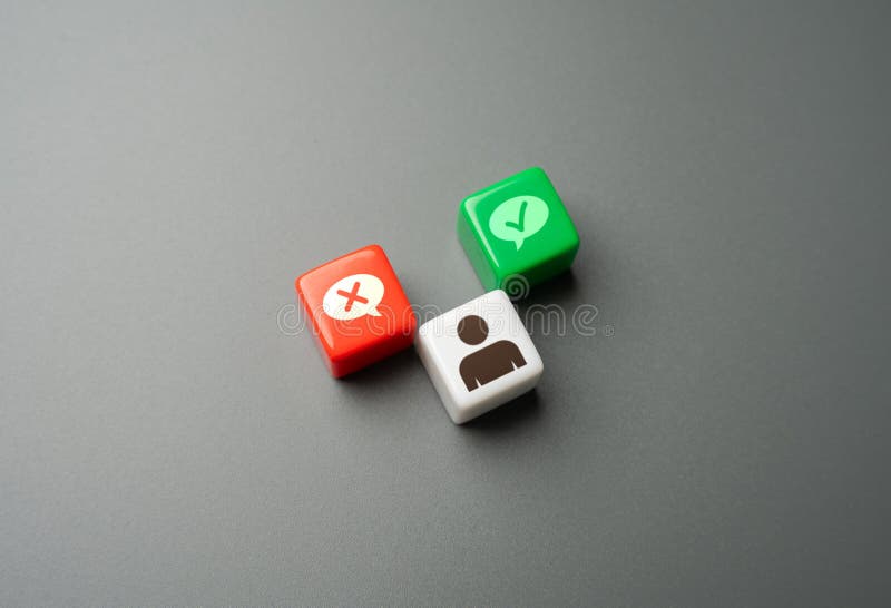 Decide on the Answer. Making Choices and Arriving at Solutions Stock ...