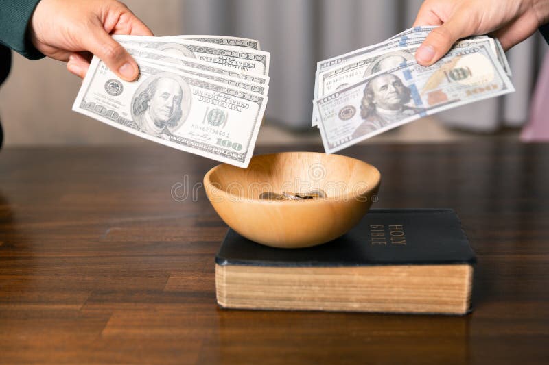 He Decided To Donate Portion of His Earnings As Tithe, Giving Money and ...