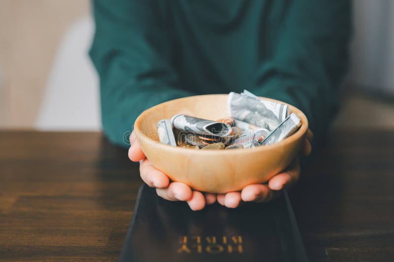 He Decided To Donate Portion of His Earnings As Tithe, Giving Money and ...