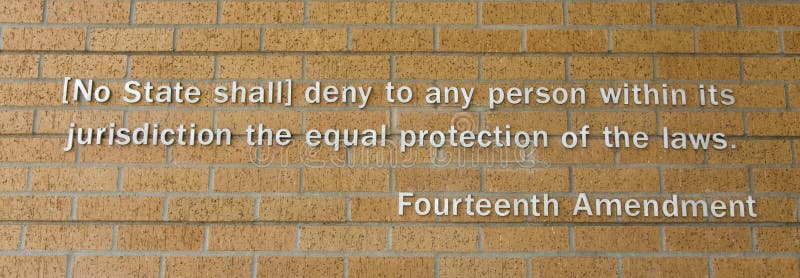 Decimocuarta enmienda foto de archivo. Imagen de libertad - 30476878