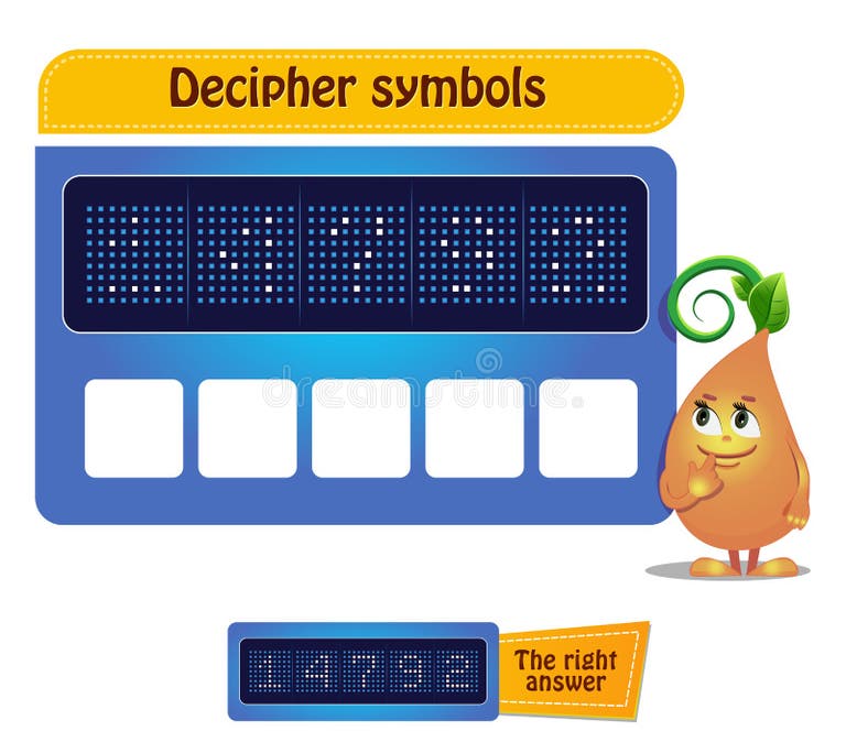 Decipher Symbols Stock Illustrations – 108 Decipher Symbols Stock ...