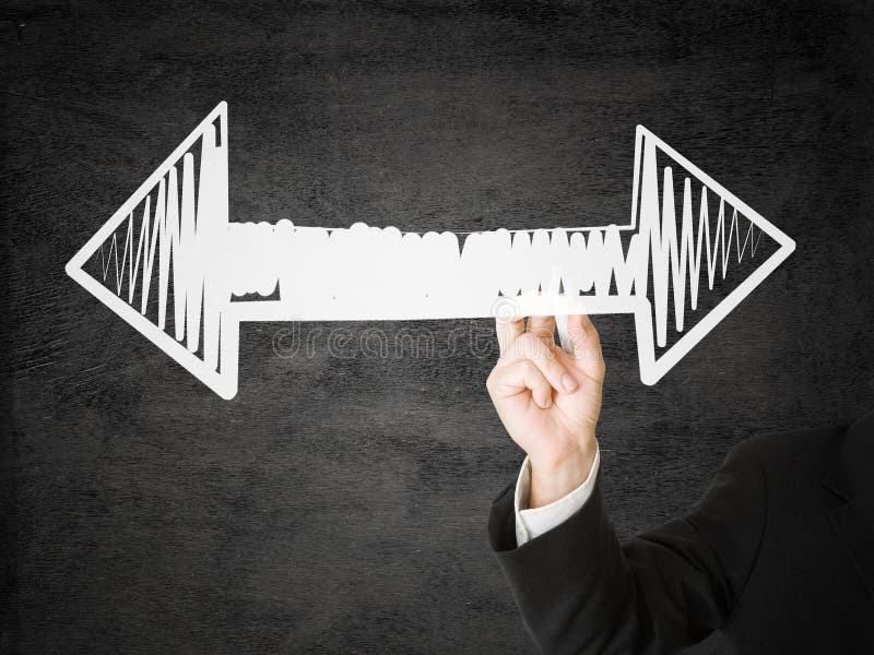 Decision stock photo. Image of drawing, solution, direction - 32180582