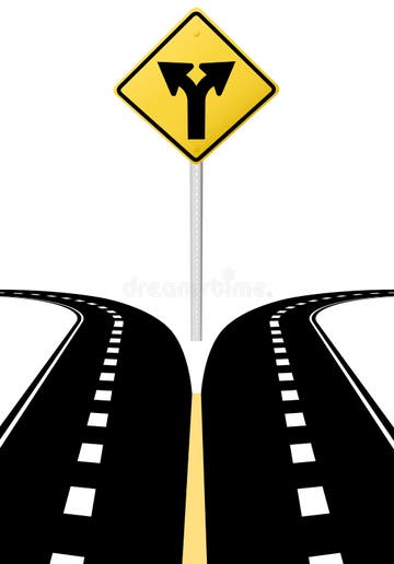 Split Road Stock Illustrations – 4,216 Split Road Stock Illustrations ...