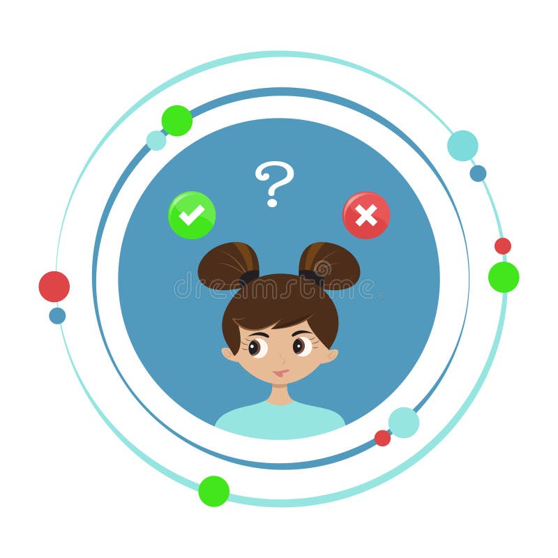 Decision Making Vector Illustration Graphic Icon Symbol Stock Vector ...