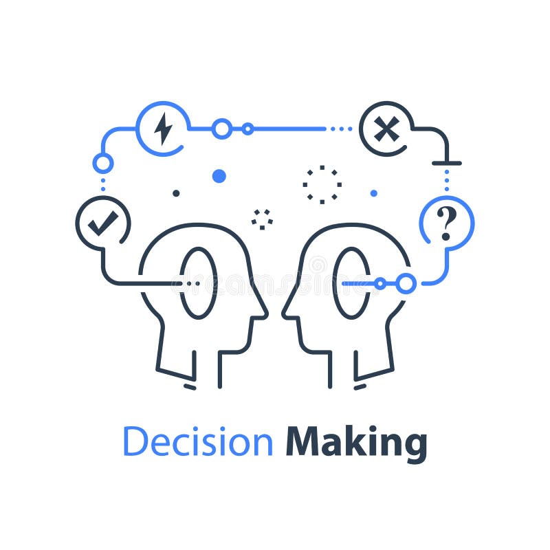 Decision Making and Behavior, Mental Trap, False Logic Circle, Logical ...