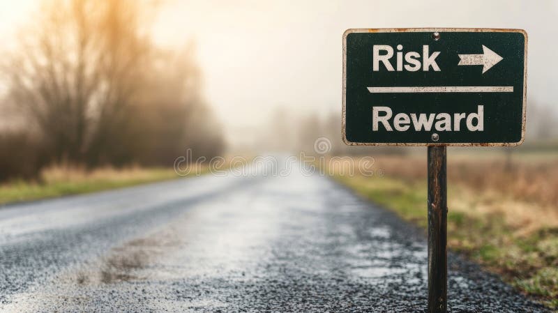 Decision Making on a Clear Road with Signs Indicating Risk and Reward ...
