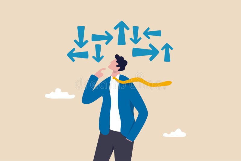 Decision Making Decide The Right Way Or Choosing Options Best Alternative Or Solution To