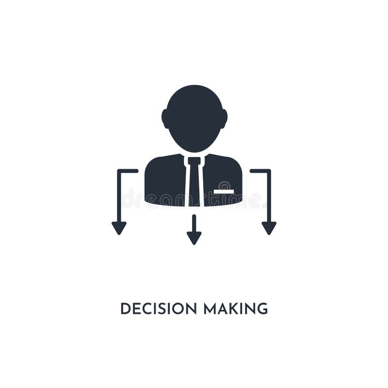 Decision Making Icon. Simple Element Illustration. Isolated Trendy ...