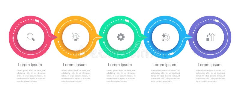 Decision Making Infographic Chart Design Template Stock Vector ...