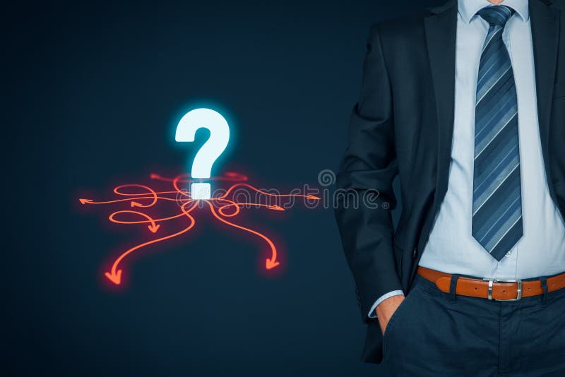 Decision making stock photo. Image of future, concept - 52593758