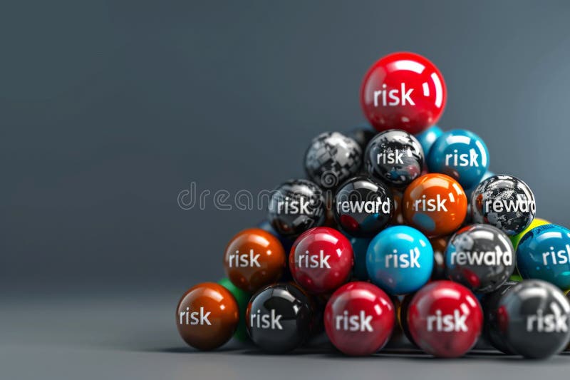 Decision Making Process, Risk Management .AI Generative Stock Image ...