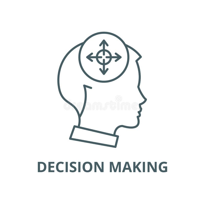 Decision Point Line Icon Stock Illustrations – 1,208 Decision Point ...