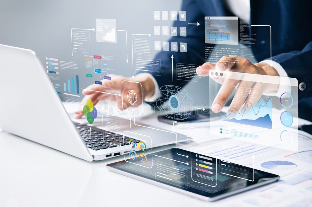 Decision with Smart Direction Processing by Workflow Chart.Big Data ...