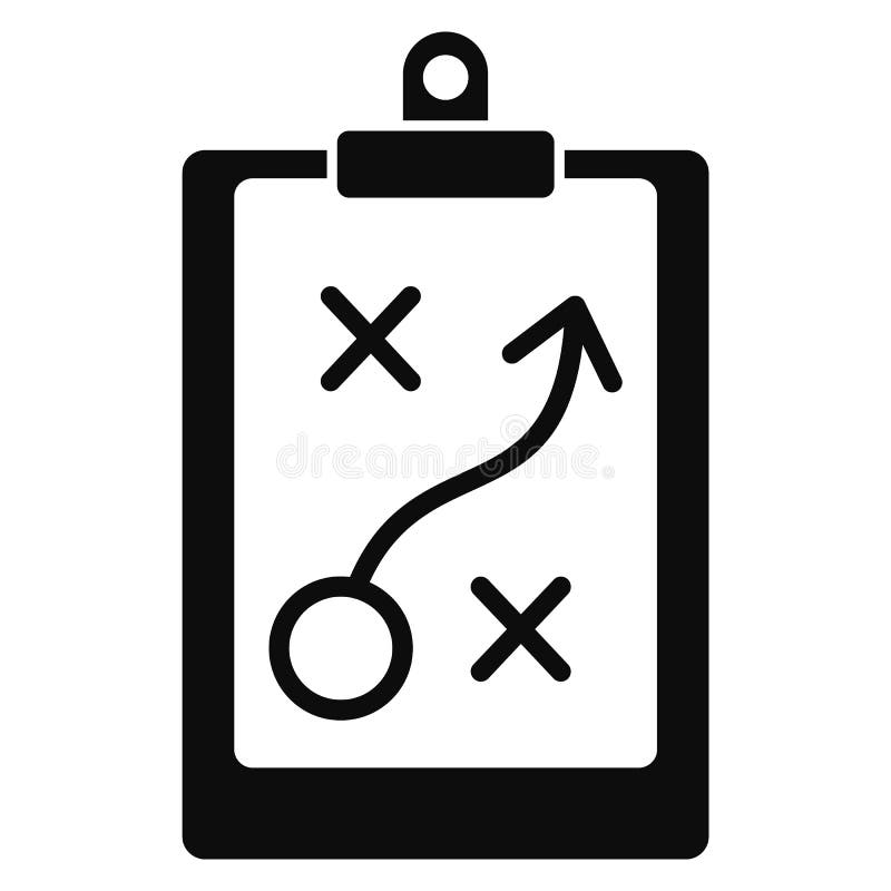 Decision Strategy Icon, Simple Style Stock Vector - Illustration of ...