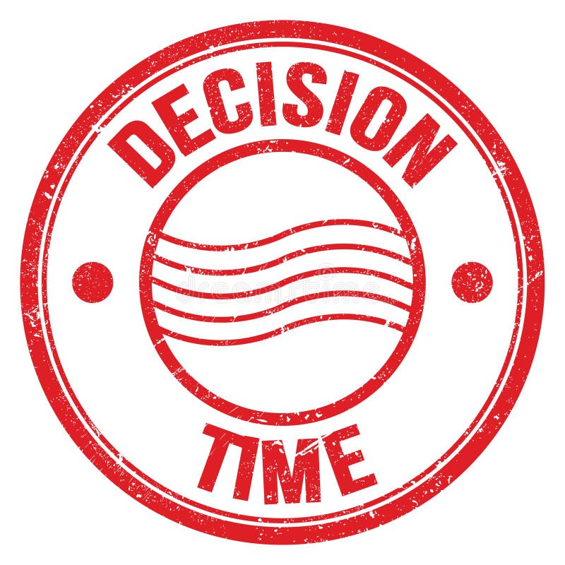 Decision time stock illustration. Illustration of adjudication - 22537675