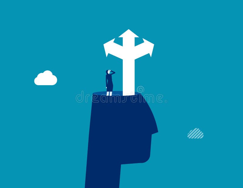 Decision To Choose Choice, Option or Opportunity, Challenge To Select ...