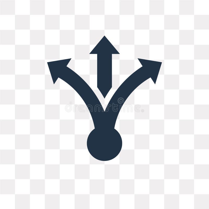Decision Vector Icon Isolated on Transparent Background, Decision ...