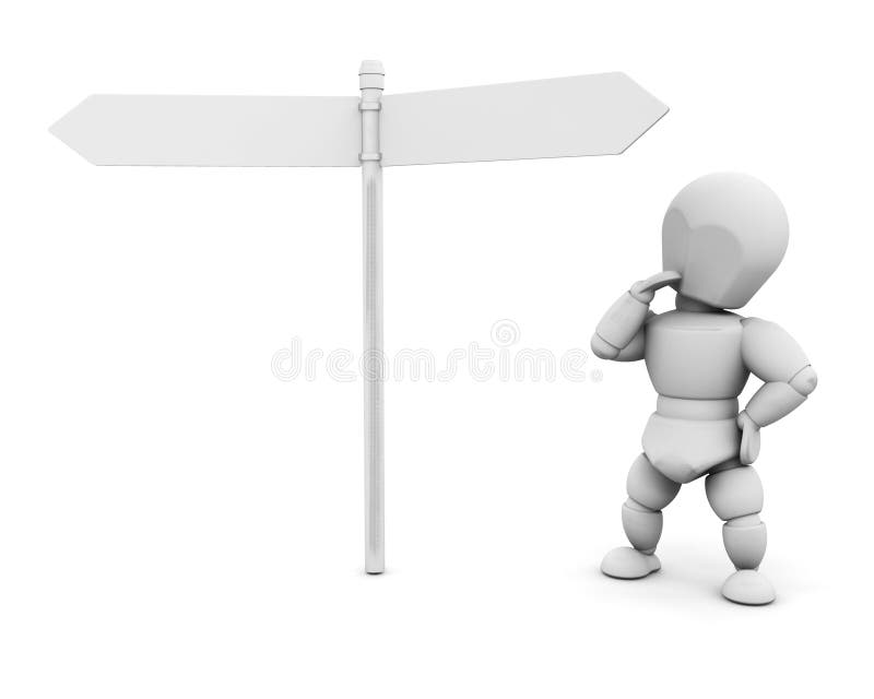 Difficult and Tough Decisions Stock Illustration - Illustration of ...